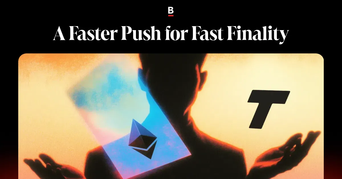 A Faster Push for Fast Finality