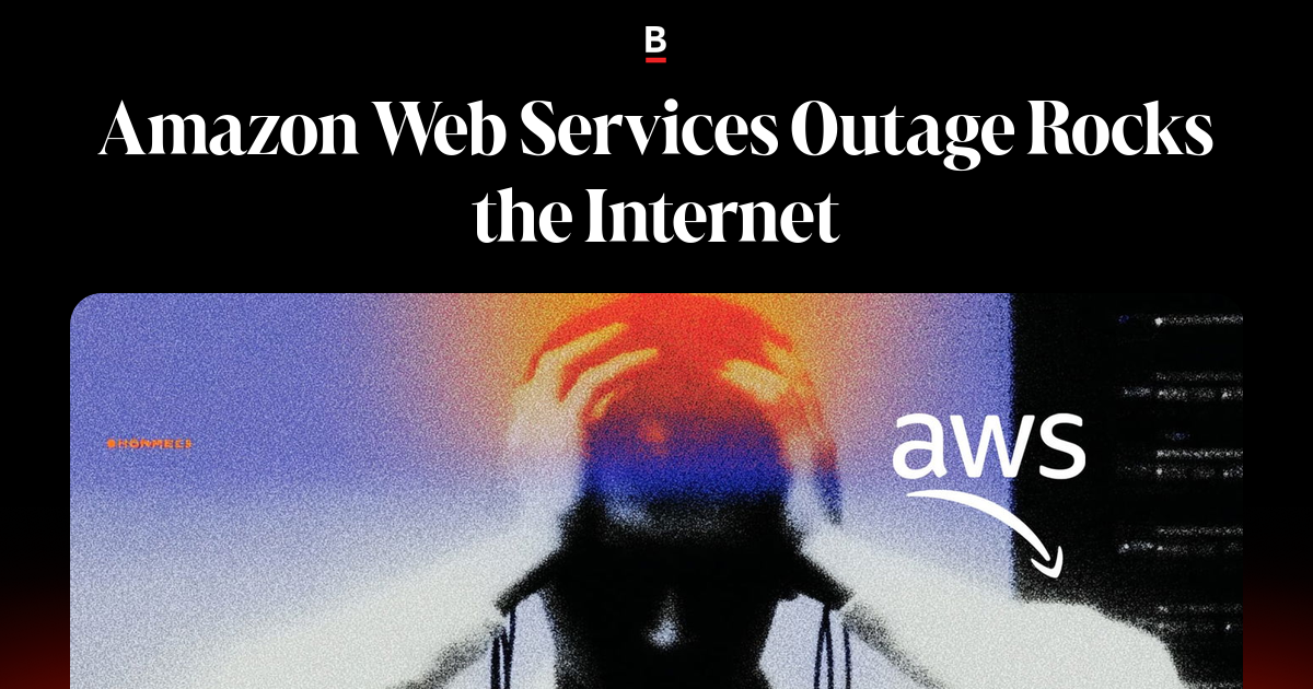 Amazon Web Services Outage Rocks the Internet