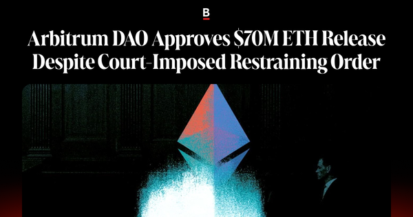 Arbitrum DAO Approves $70M ETH Release Despite Court-Imposed ...