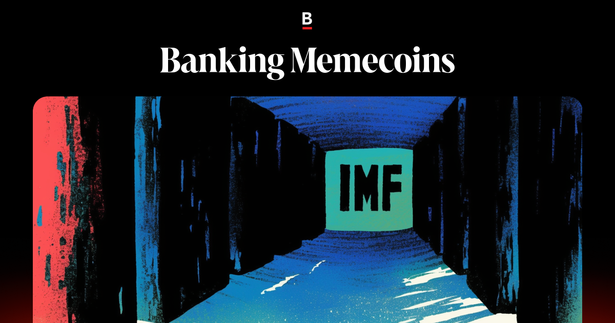 Banking Memecoins