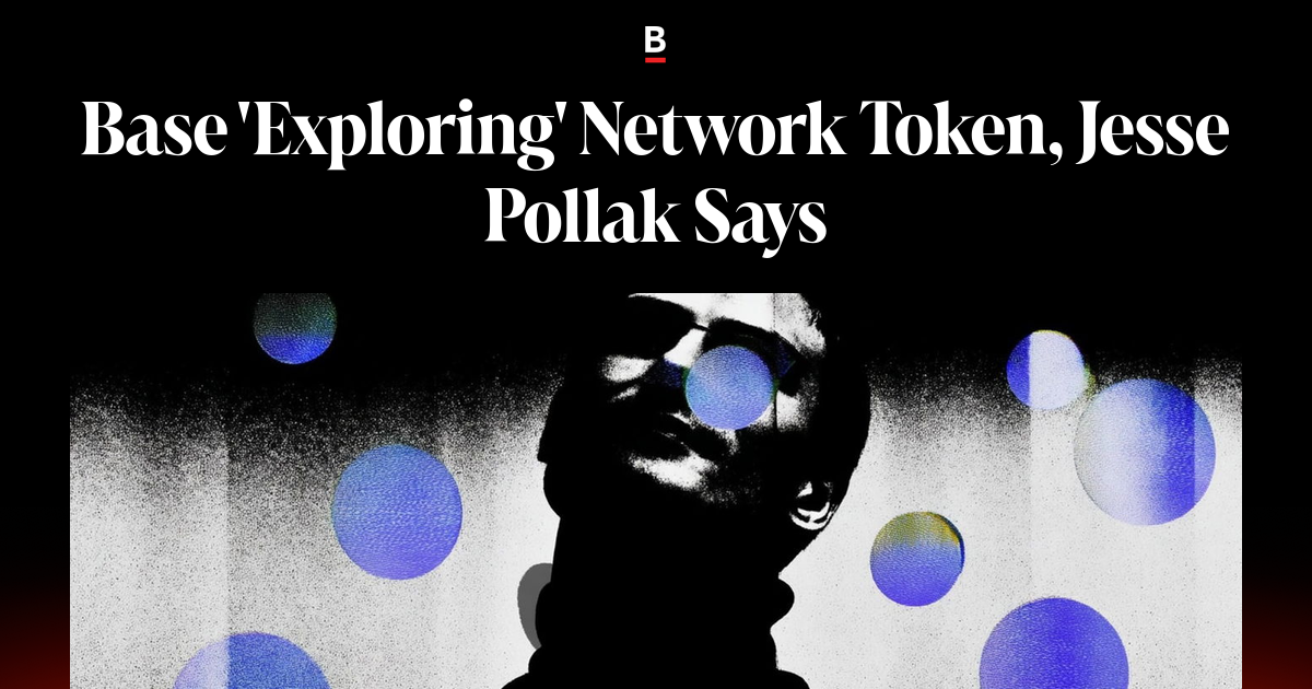 Base 'Exploring' Network Token, Jesse Pollak Says