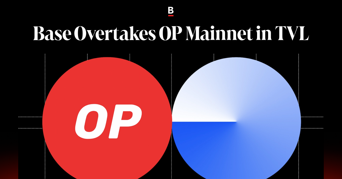 Base supera a OP Mainnet en TVL