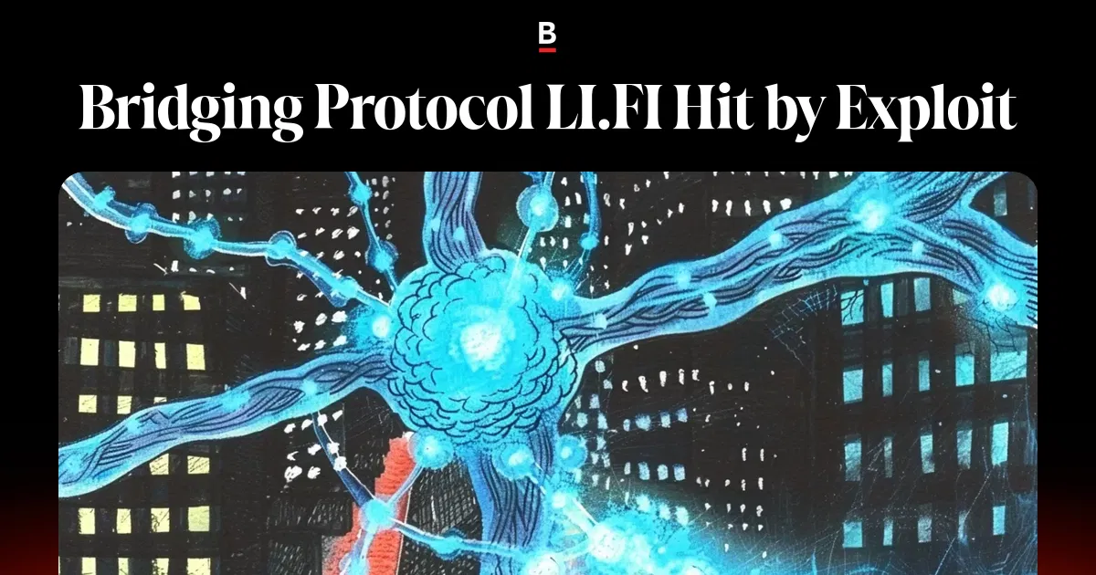 Bridging Protocol LI.FI Hit by Exploit