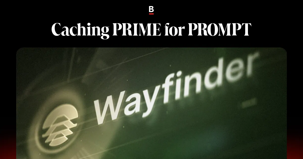 Caching PRIME for PROMPT