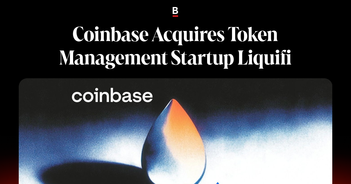 Coinbase Acquires Token Management Startup Liquifi
