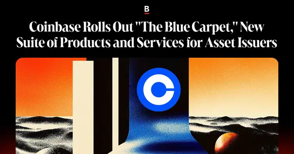 Coinbase despliega "La alfombra azul", un nuevo conjunto de productos y ...