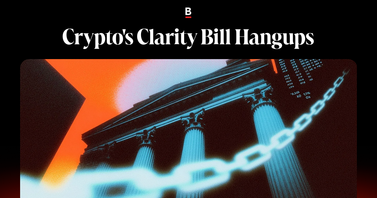 Crypto's Clarity Bill Hangups