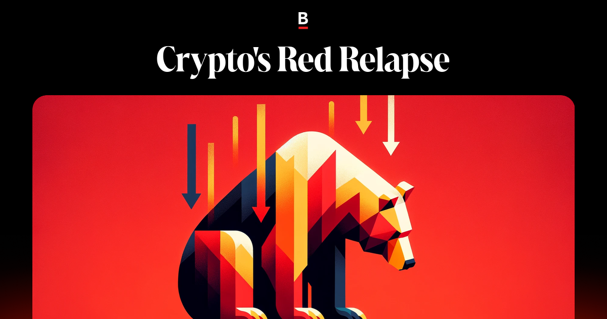 Crypto's Red Relapse