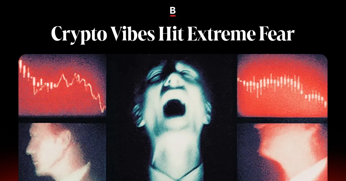 Crypto Vibes Hit Extreme Fear