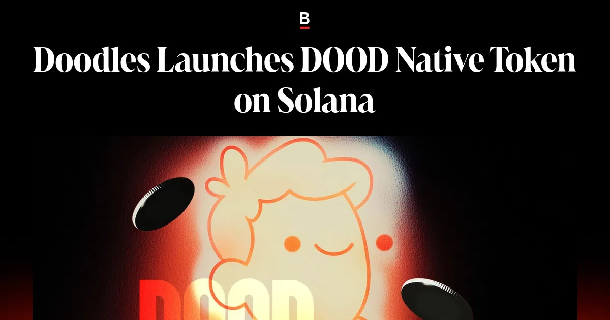 Doodles Launches DOOD Native Token on Solana