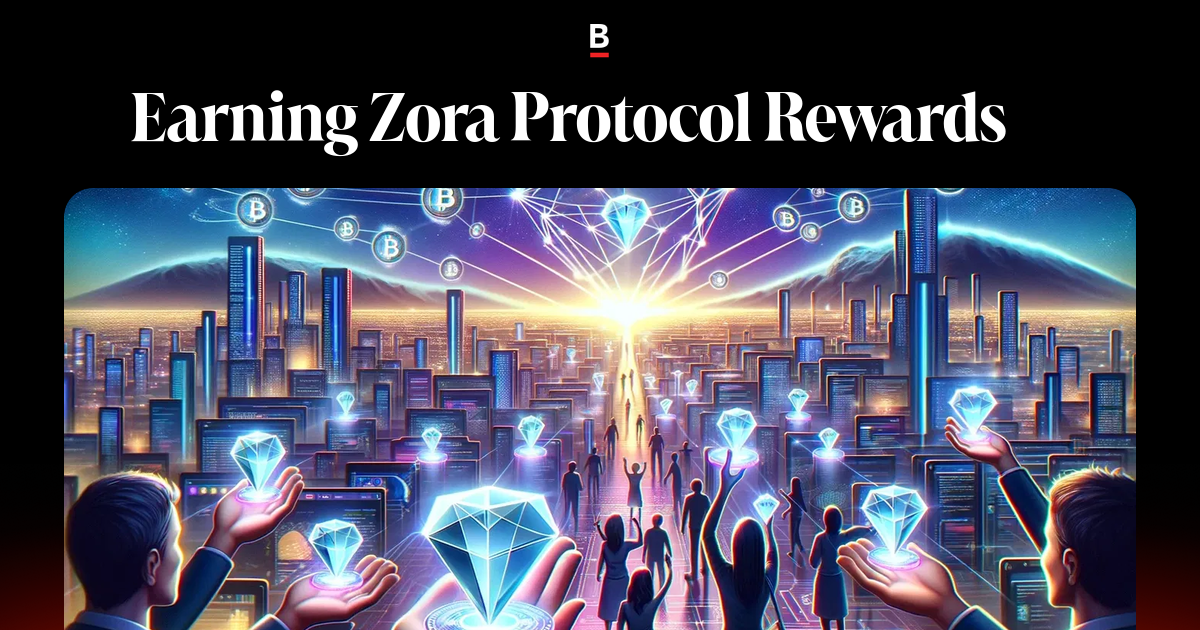 Earning Zora Protocol Rewards 💎