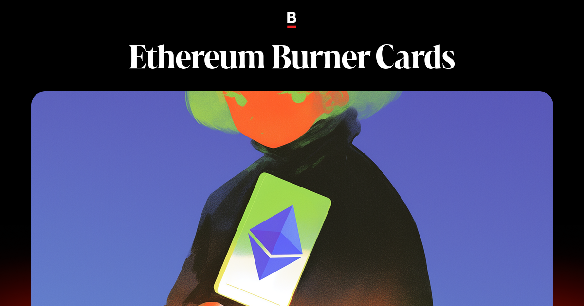 Ethereum-Brennerkarten