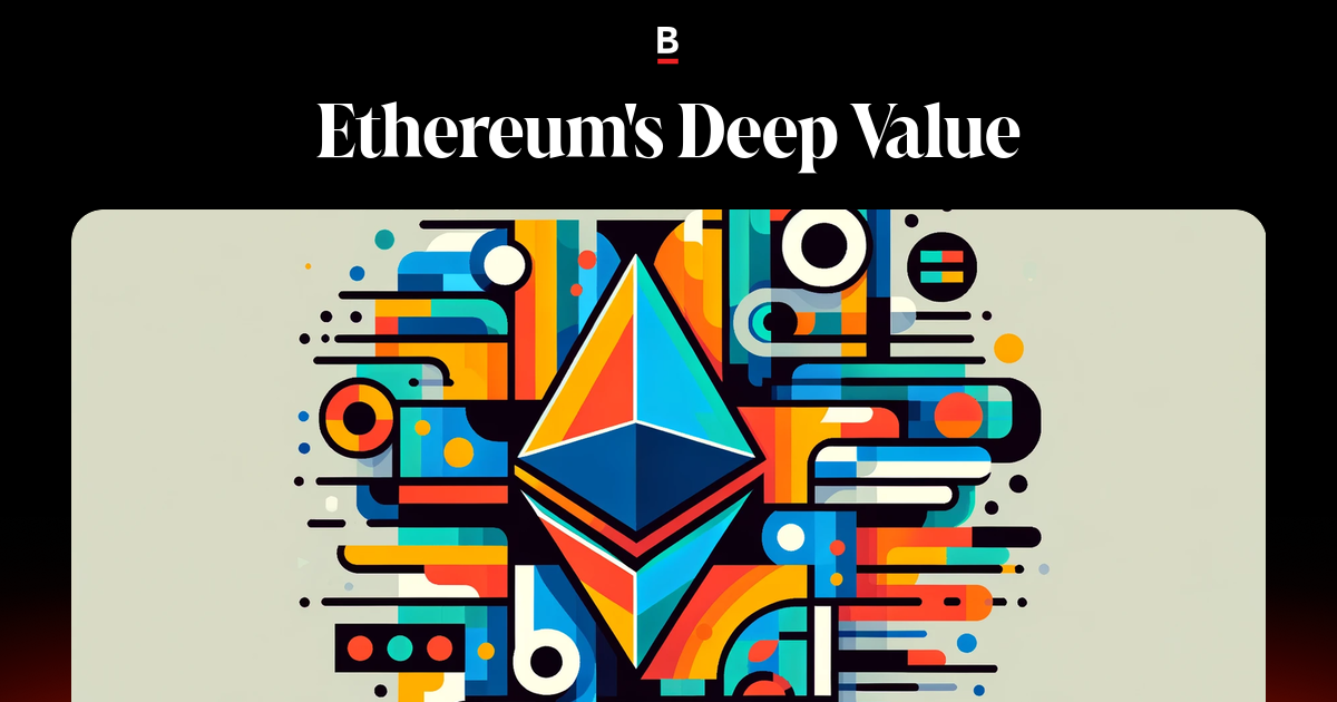 Ethereum's Deep Value