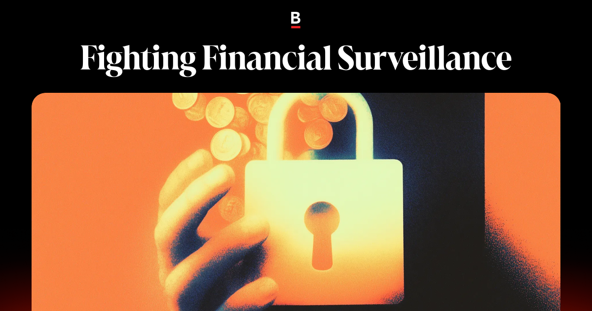 Fighting Financial Surveillance