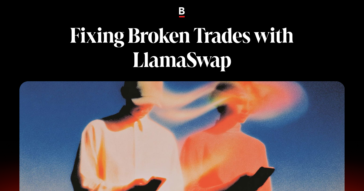 Optimizing Trades with LlamaSwap