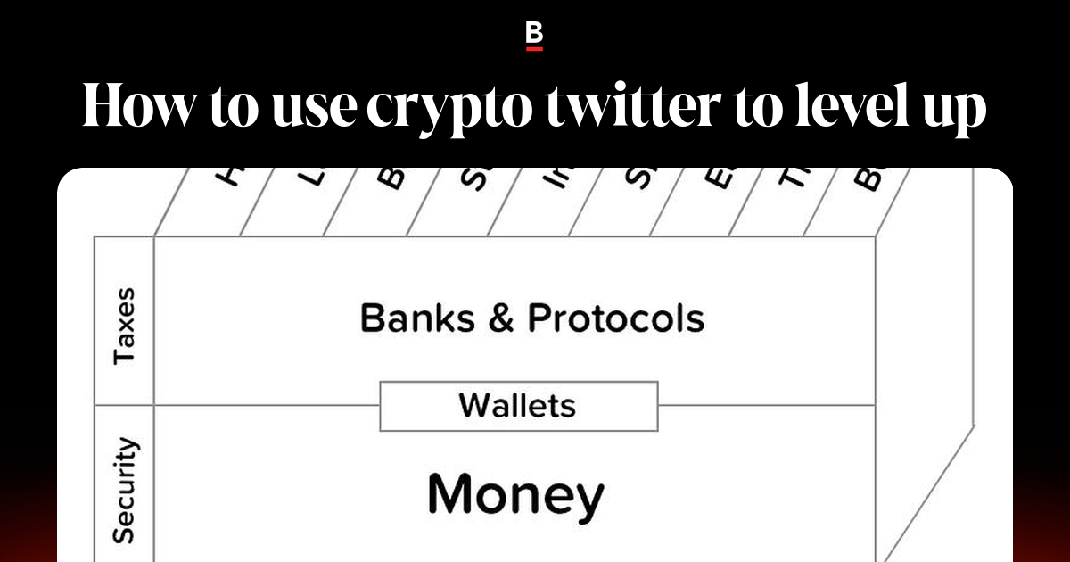 How to use crypto twitter to level up