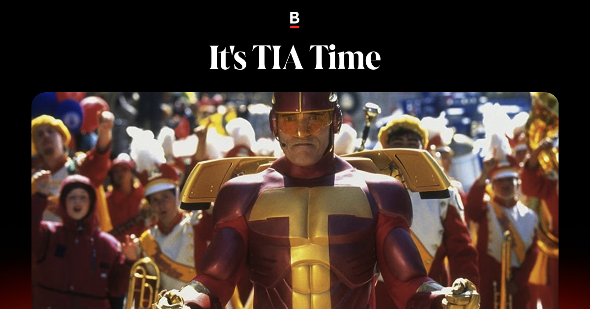 It's TIA Time
