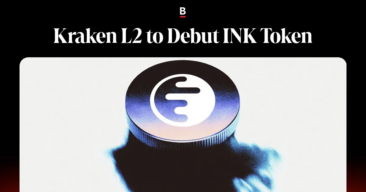 Kraken L2 to Debut INK Token