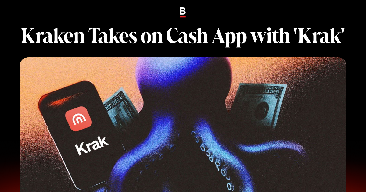 Kraken Takes on Cash App with 'Krak'