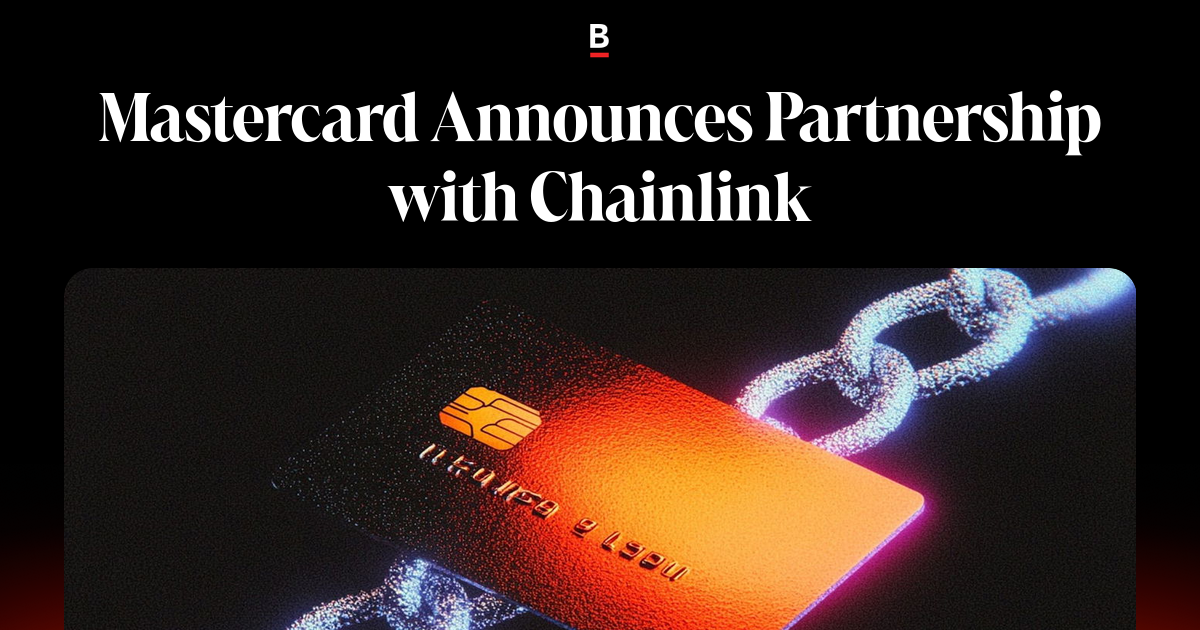 Mastercard Announces Partnership with Chainlink