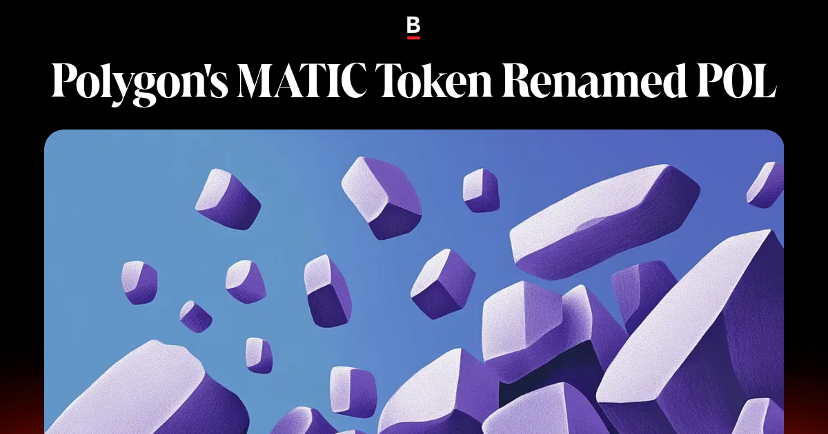 Polygon Completes Upgrade of Native Token MATIC to POL