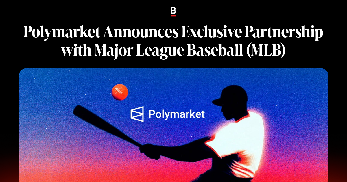 Polymarket Debuts Exclusive Partnership with MLB