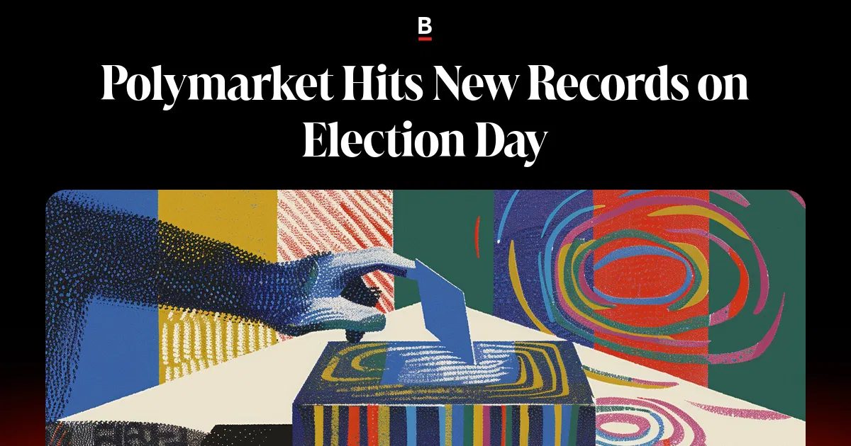 Polymarket Hits New Records on Election Day
