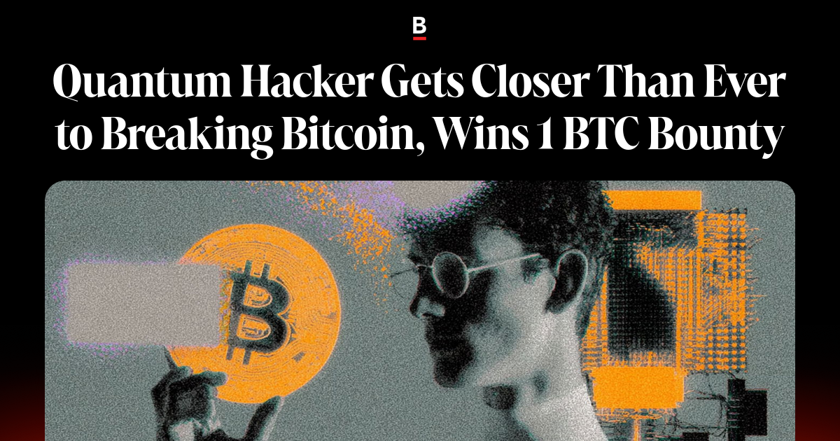 Quantum Cryptographer Wins 1 BTC Bounty in Hacking Challenge