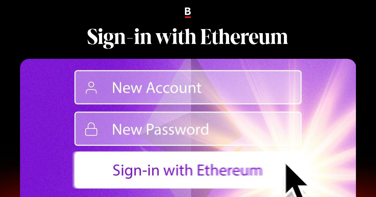 Sign-in with Ethereum