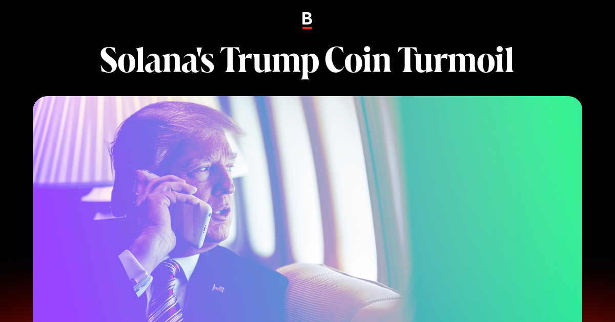 Solana's Trump Coin Turmoil