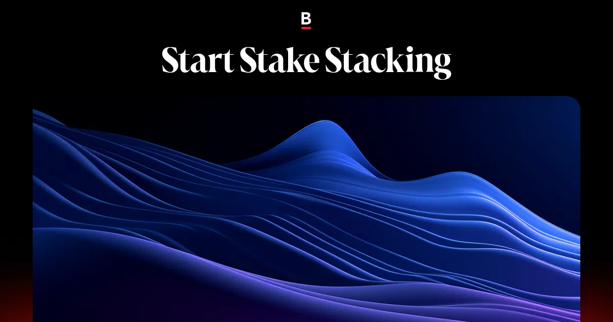 Start Stake Stacking