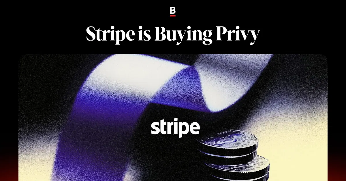Stripe is Buying Privy