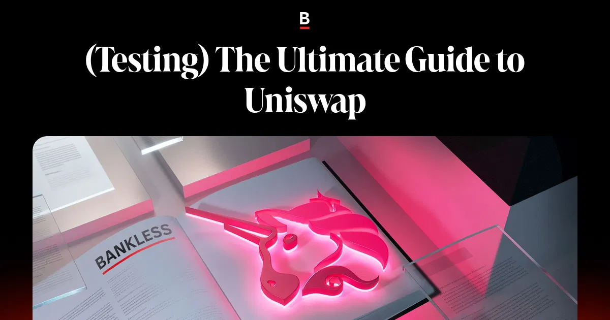 Uniswap (UNI) Guide: A Beginner's Introduction