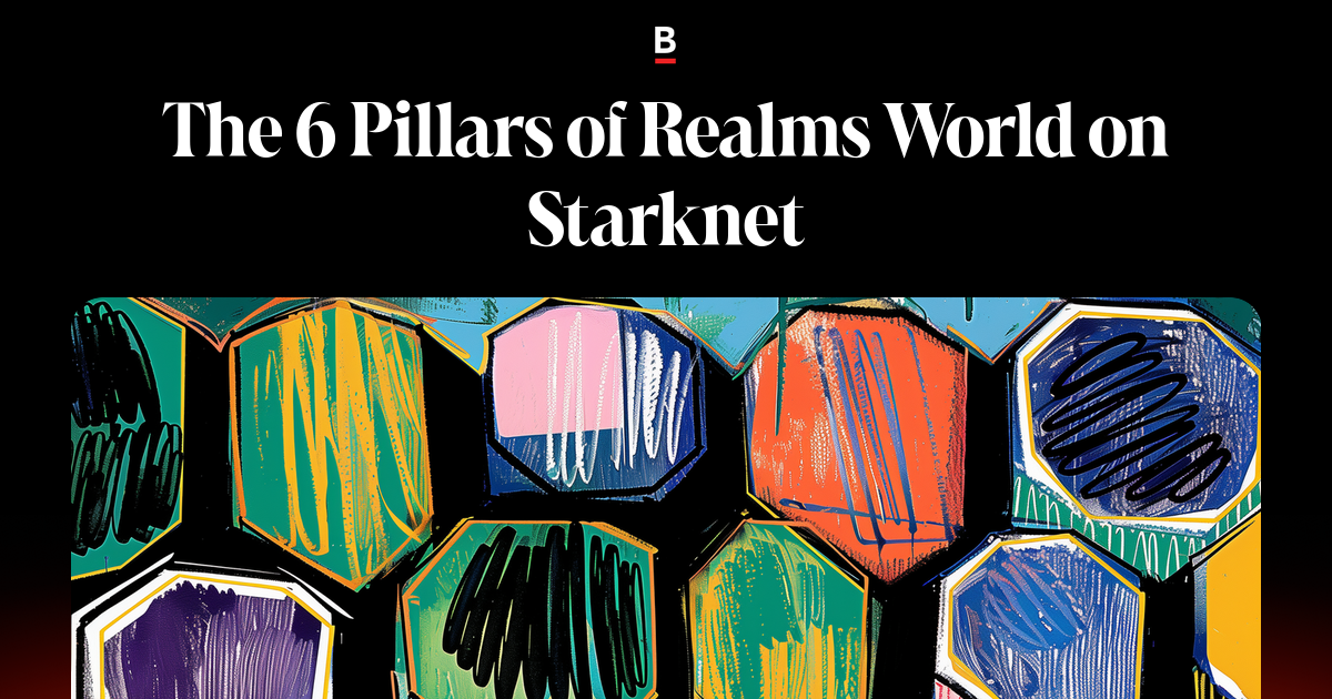 The 6 Pillars of Realms World on Starknet