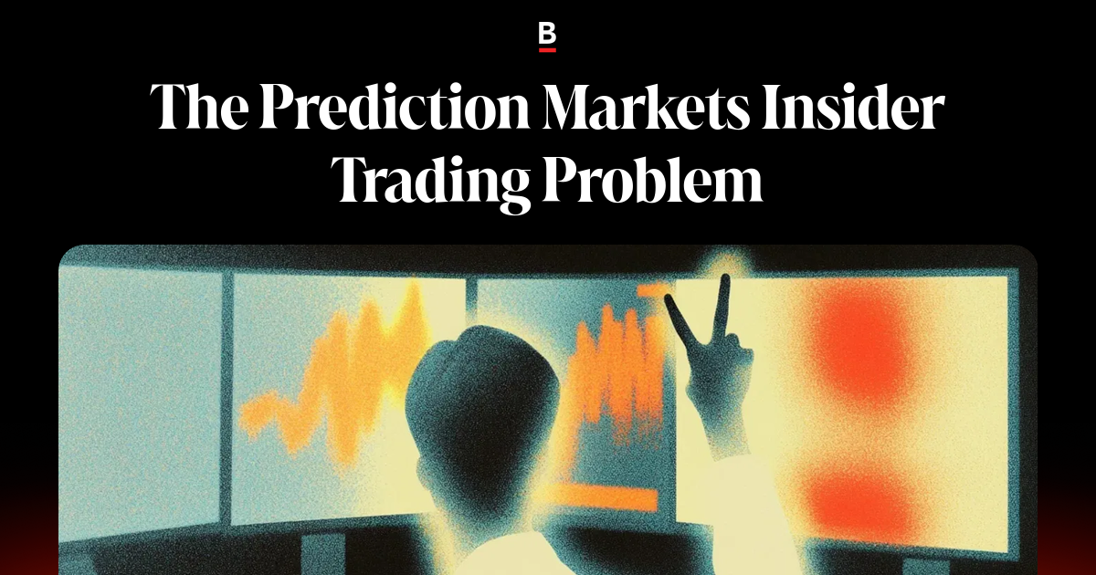The Prediction Market Insider Trading Problem