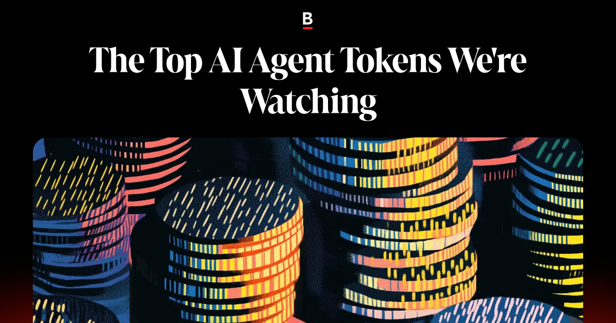 The Top AI Agent Tokens We're Watching