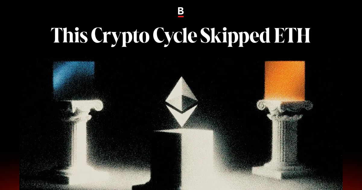 This Crypto Cycle Skipped ETH