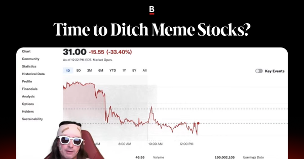 Time to Ditch Meme Stocks?