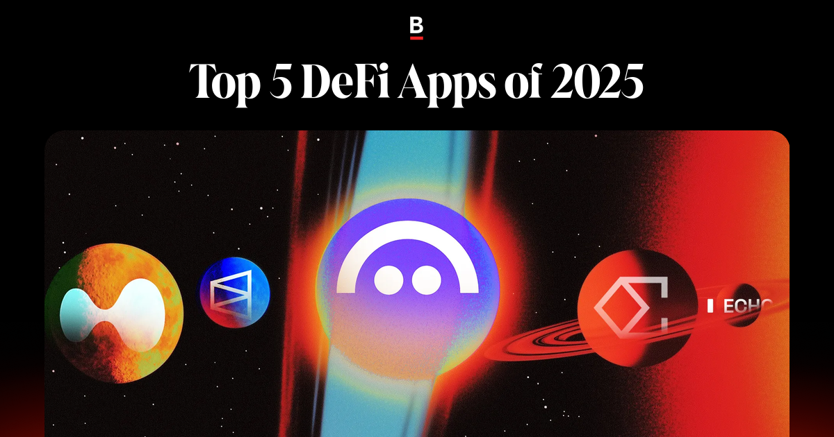 Les 5 meilleures applications DeFi de 2025