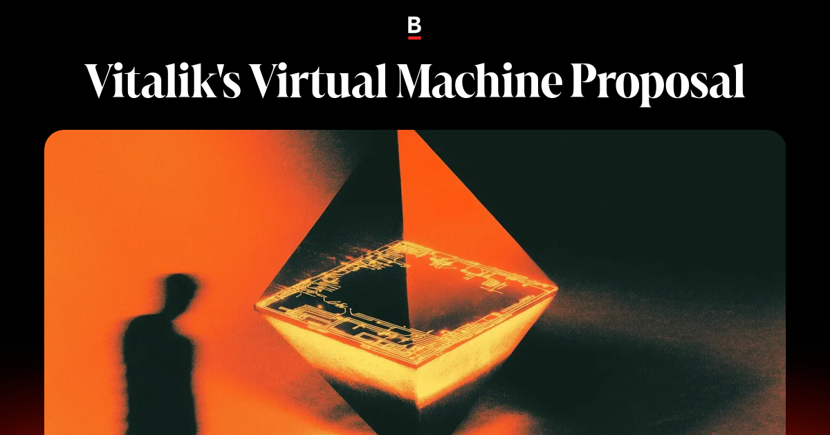 Vitalik's Virtual Machine Proposal