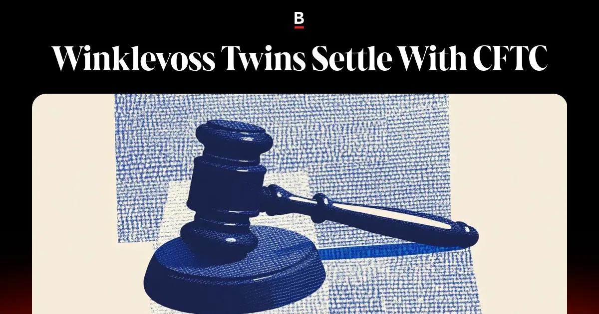 Winklevoss Twins Settle With CFTC