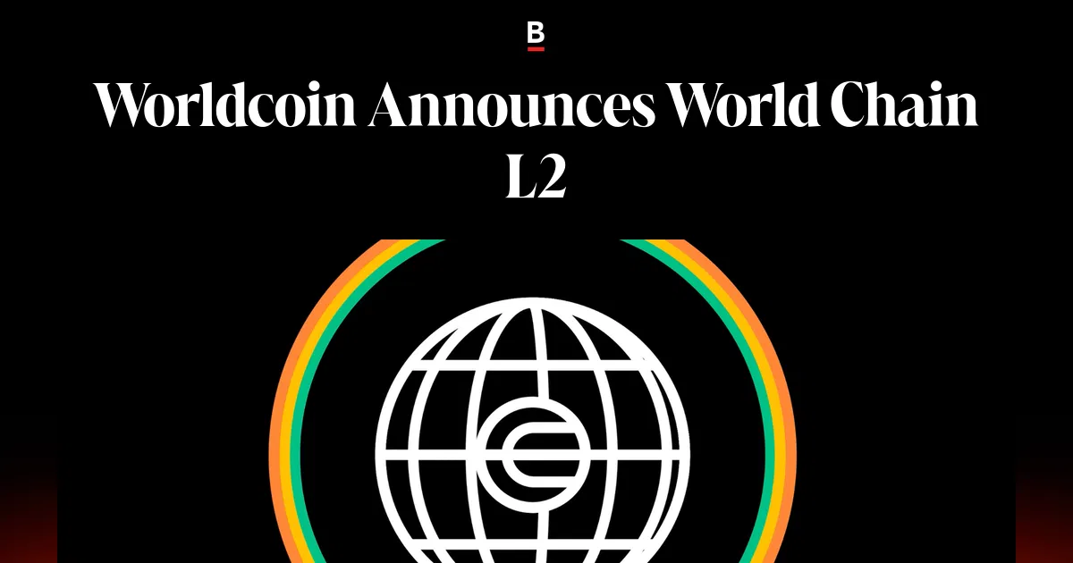 Worldcoin Announces World Chain L2