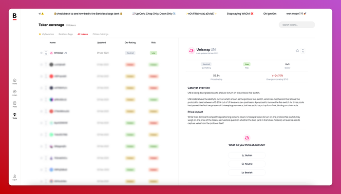 Say "gm" to the Token Hub