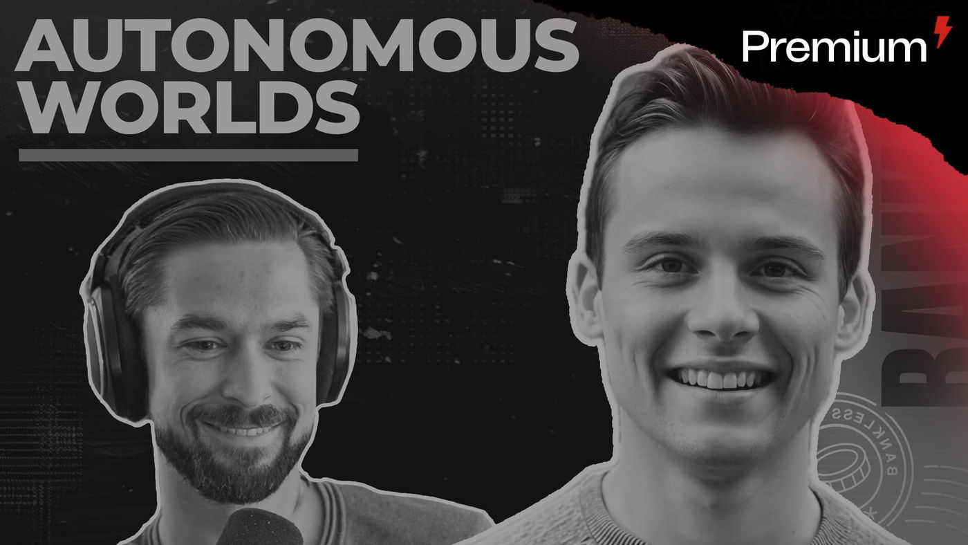 PREMIUM: Autonomous Worlds | Lattice’s Justin Glibert | Bankless